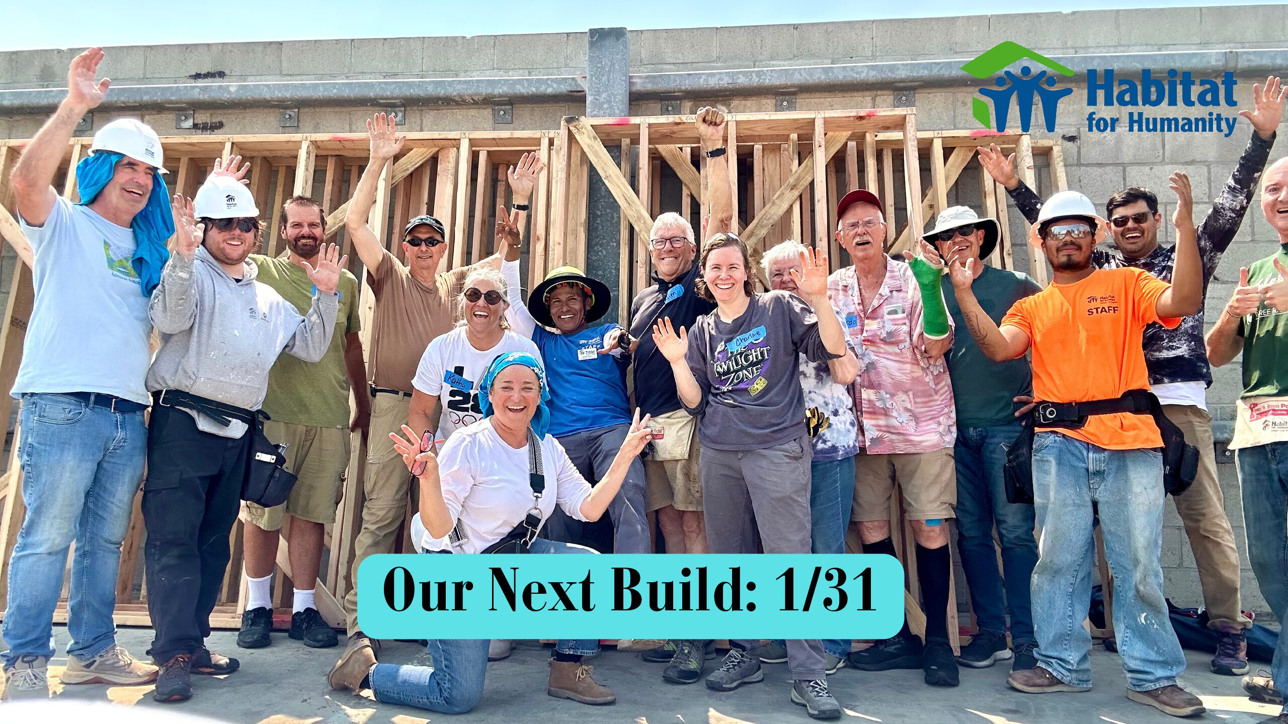Habitat For Humanity Build - Jan 31st - St. Cross Episcopal Church