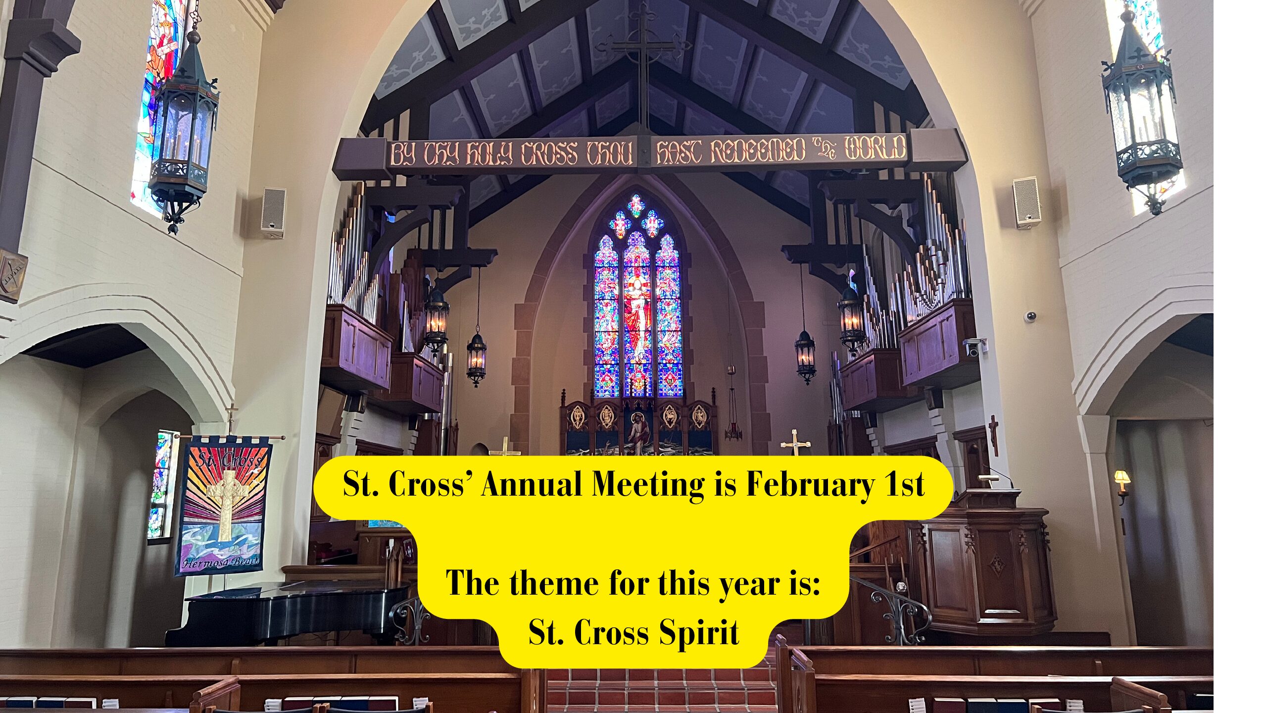 St. Cross' Annual Meeting - Feb 1st - St. Cross Episcopal Church